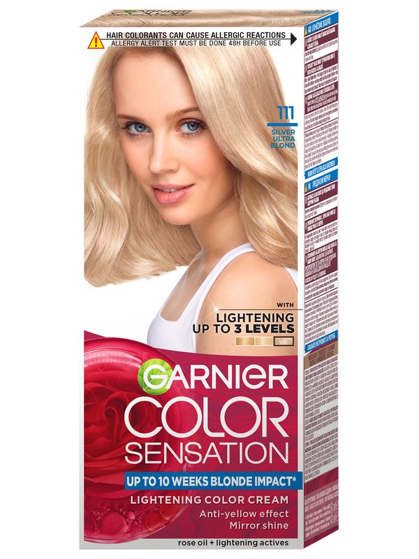 Color Sensation 111 Izrazito Srebrno Plava Boja za Kosu - Garnier