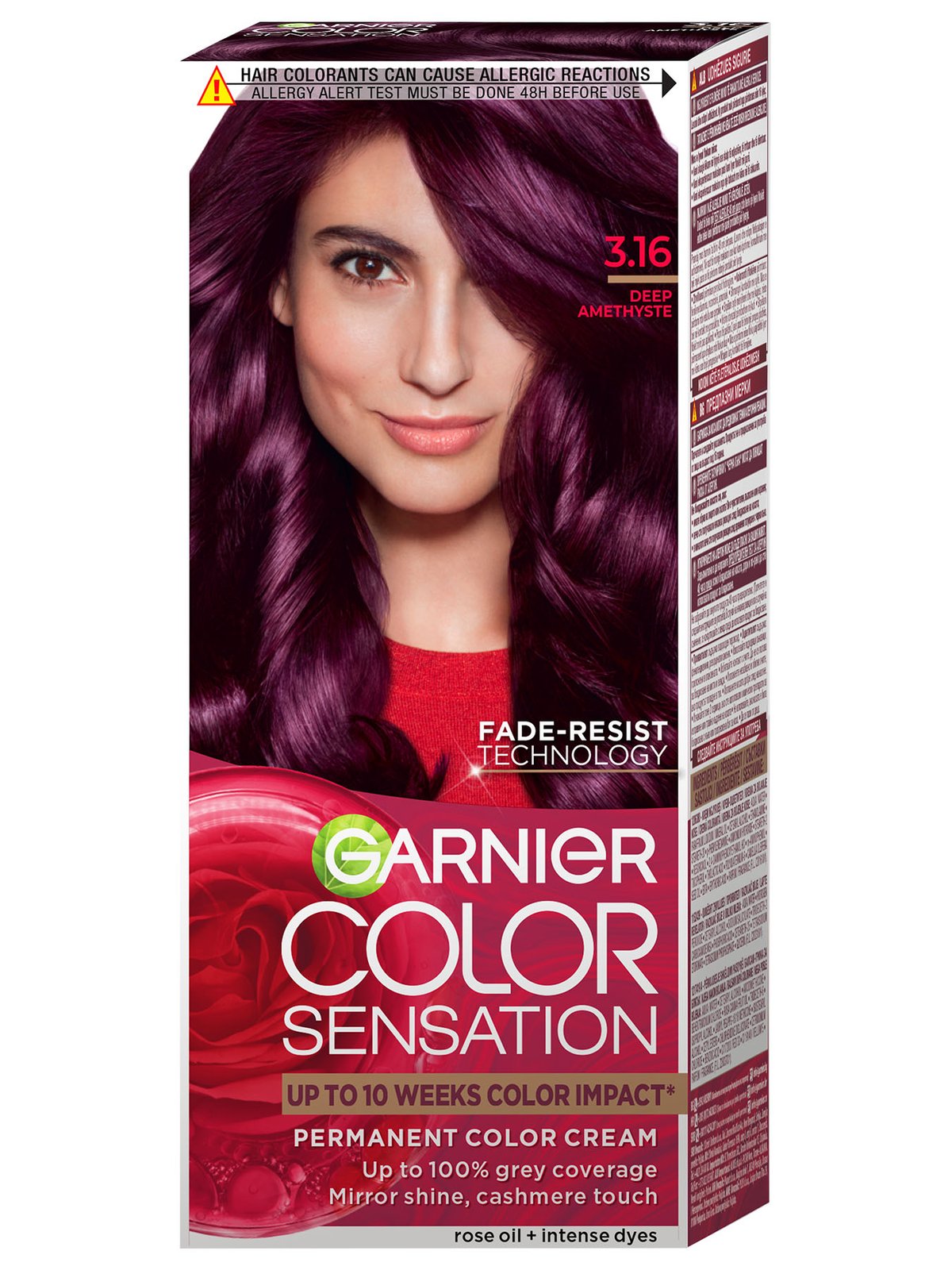 Color Sensation 3.16 Intenzivni Ametist Boja za Kosu - Garnier