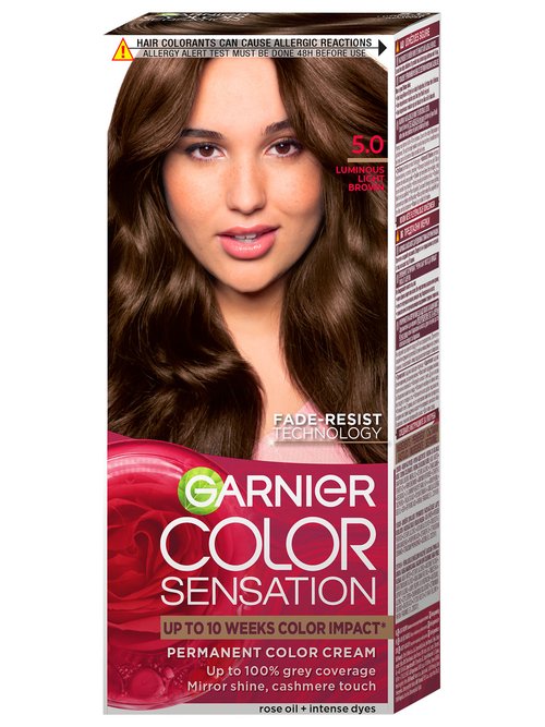 Color Sensation 5.0 Blistavo Svijetlo Smeđa Boja za Kosu - Garnier