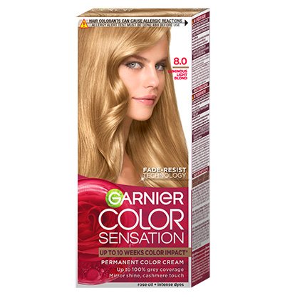 Color Sensation 8.0 Blistavo Svijetlo Plava Boja za Kosu - Garnier